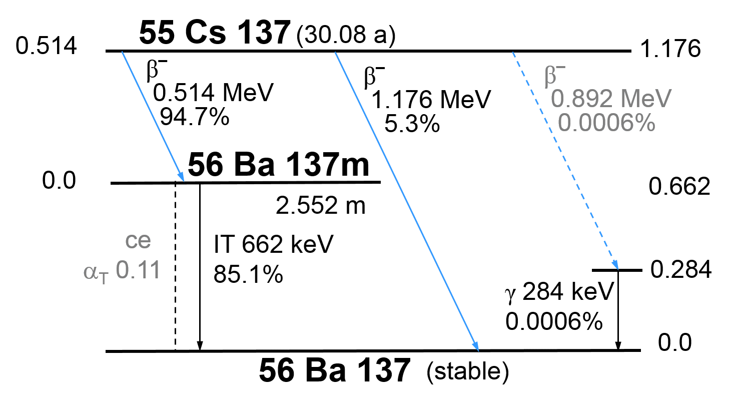 Cesium-137 | Oncology Medical Physics